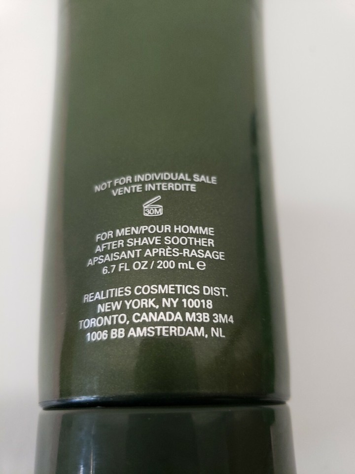Realities For Men After Shave Soother 6.7 Fl Oz. NWOB | eBay
