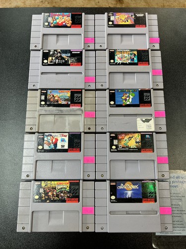 SNES Game Lot All Tested And Played | eBay