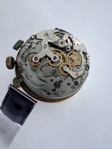 Breitling Cadette Chronograph Movement Venus Cal 188 Not Working For ...