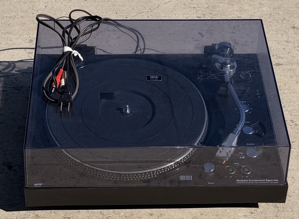 MCS 6700 turntable Modular component systems For Parts Only | eBay