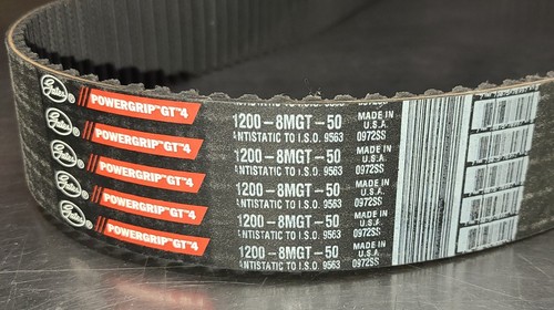 Gates 9579-0043 1200-8MGT-50 PowerGrip® GT®4 Belt UPC 770075789970 | eBay