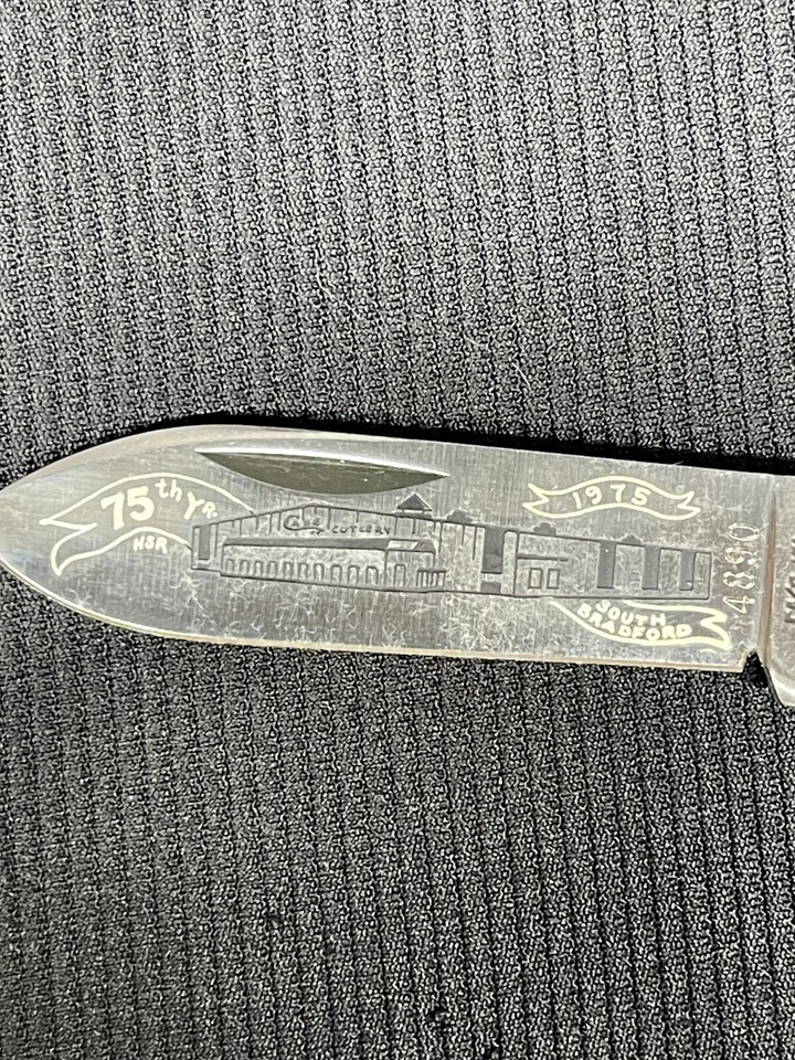 Case XX 75th Anniversary 3-Knife Stag Set #4890 RARE Engraved Gold ...