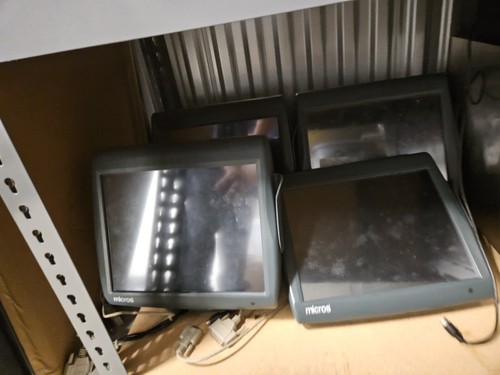 Micros Workstation 5 System Unit Touch Screen POS Terminal 400814-001 ...