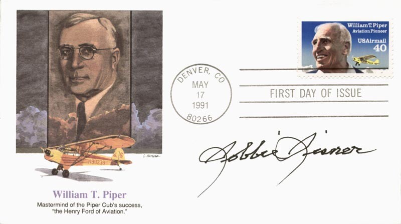 JAMES R. "ROBBIE" RISNER - FIRST DAY COVER SIGNED | eBay