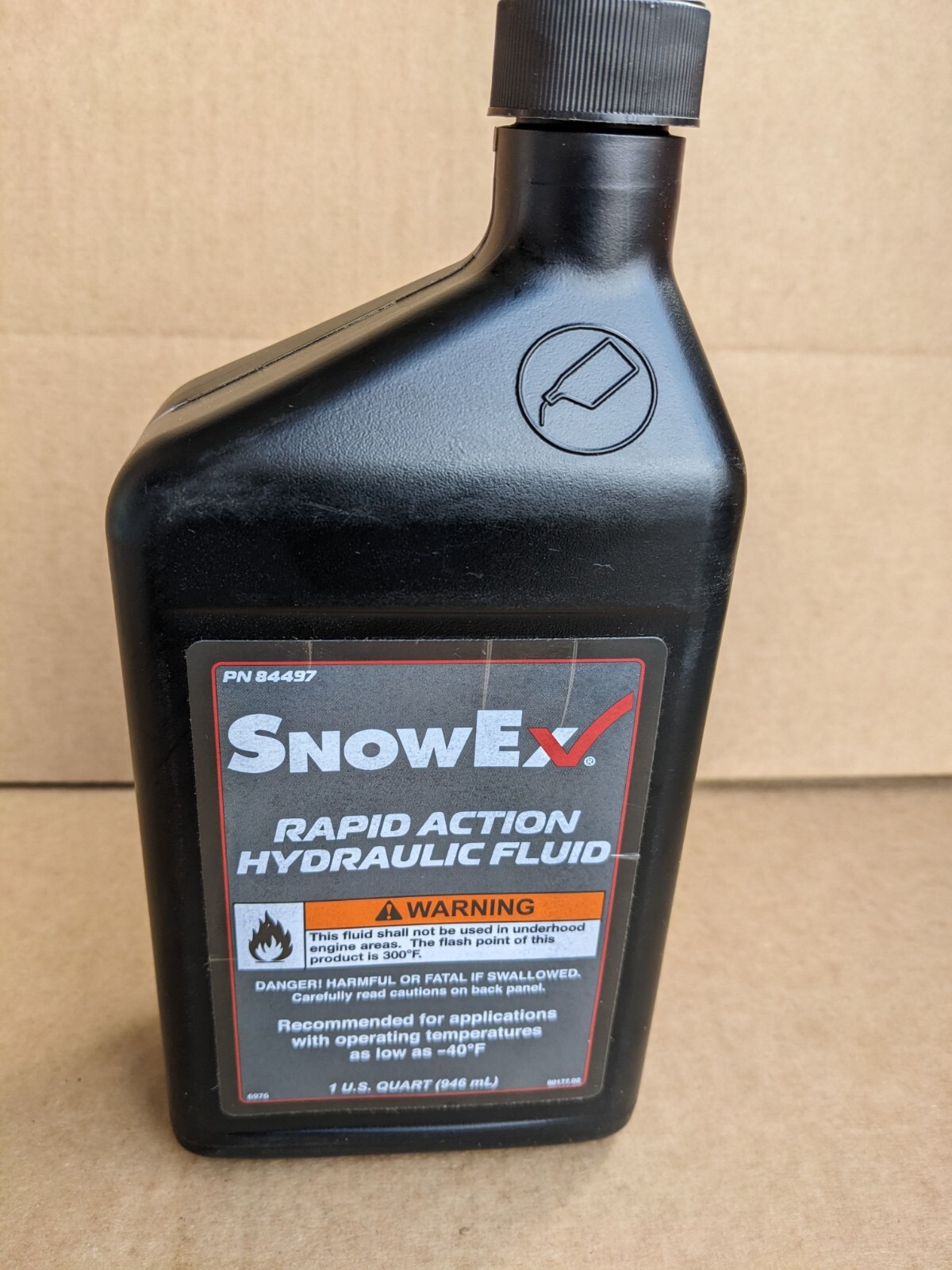 🔥New/Sealed🔥 SnowEx Rapid Action Hydraulic Fluid 1 Quart Bottle (84497 ...