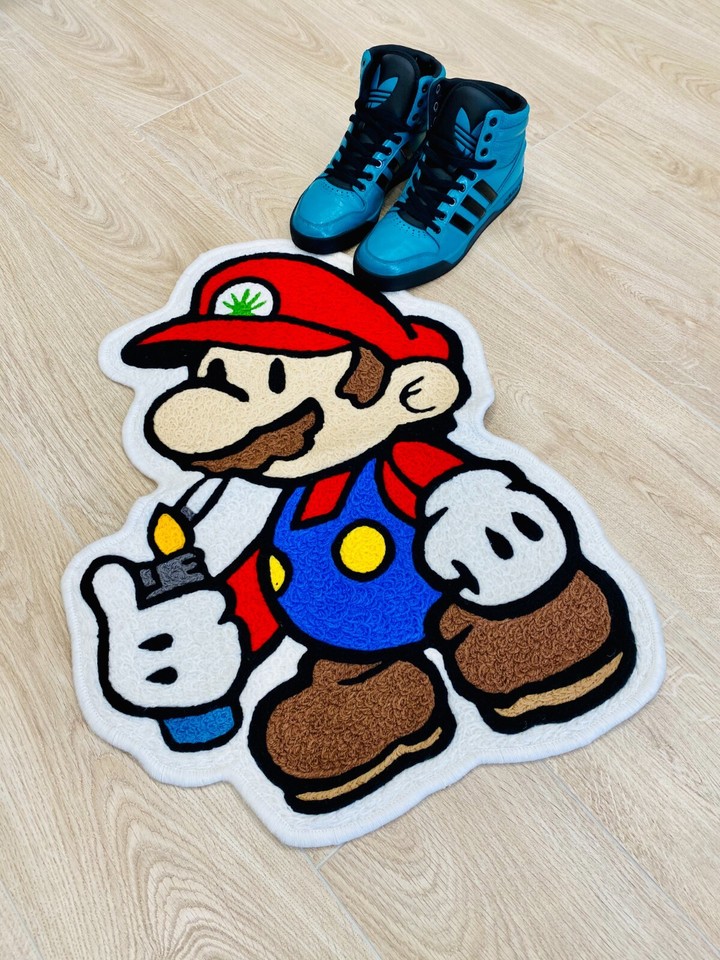 Nintendo 64 Game Super Mario Bros Hypebeast Area Living Room Rugs ...