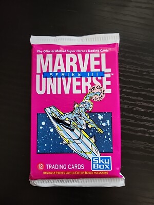 SkyBox Comics Marvel Universe III Booster Pack - 12 Cards 96215920035| eBay