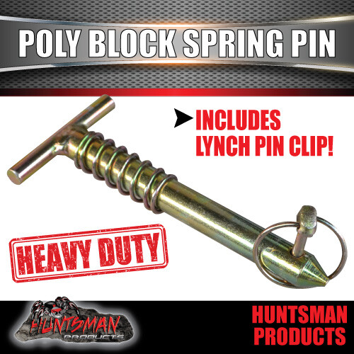 Car Adaptor T Spring Pin suit Treg or Trigg Style Off Road Poly Block ...