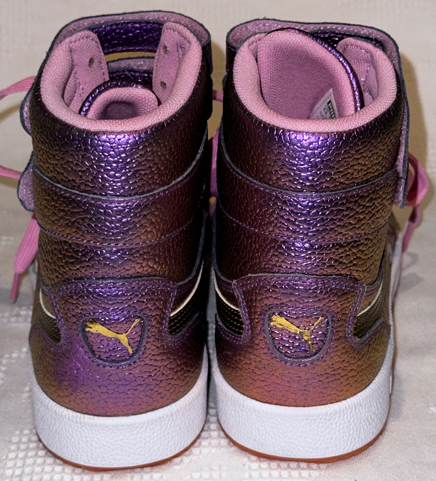 PUMA Sky 2 High Reset Prism Pink High Top Casual Lifestyle Shoes NEW ...