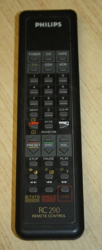 Genuine Philips Remote Control RC290 | eBay Australia