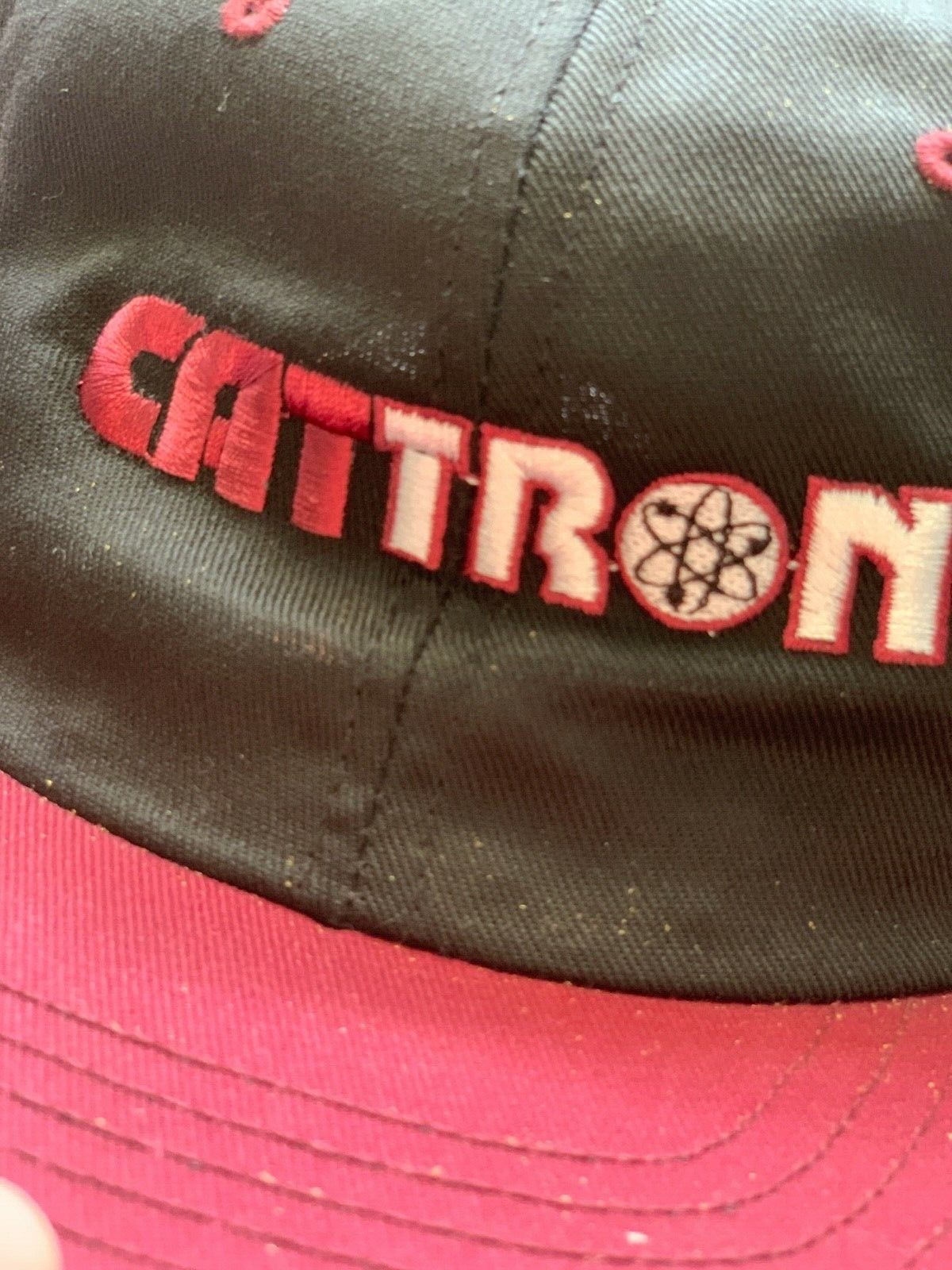 Vintage 1990's CATTRON Embroidered Logo Mesh Trucker Hat Cap Snapback ...