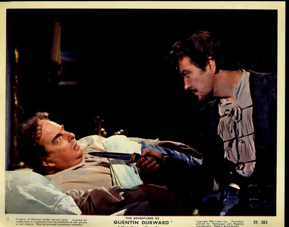 Robert Taylor Robert Morley Quentin Durward Original 8x10" Photo #J1954 ...