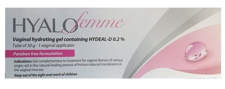 Hyalofemme Vaginal Dryness and Irritation Relief Moisturiser GEL 30g ...
