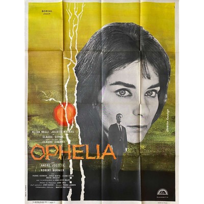 OPHELIA Original Movie Poster - 47x63 in. - 1963 - Claude Chabrol, Alida Valli | eBay