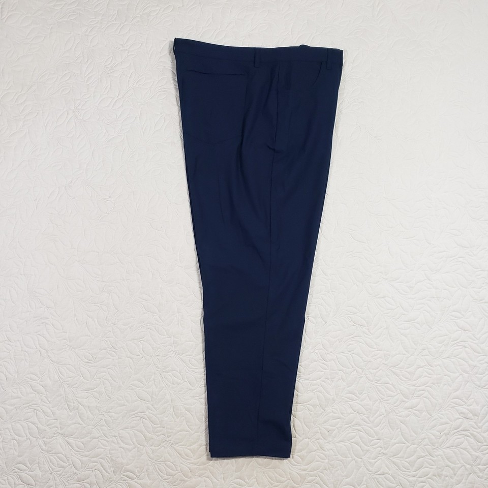 Fabletics The Only Pants Mens 44x32 Blue Straight Preppy Golf ...