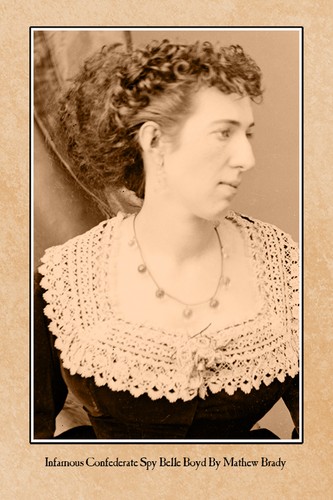 Infamous Confederate Spy Belle Boyd CIVIL WAR RP VINTAGE PHOTOGRAPH | eBay