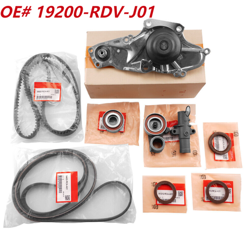 OEM Timing Belt Kit with Water Pump For Acura 14400-RCA-A01 19200-RDV ...