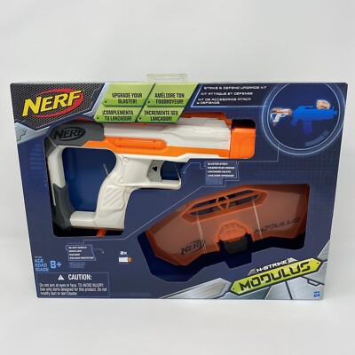 Nerf Gun Modulus Strike And Defend Upgrade Kit Toys Blaster Stock Blast ...
