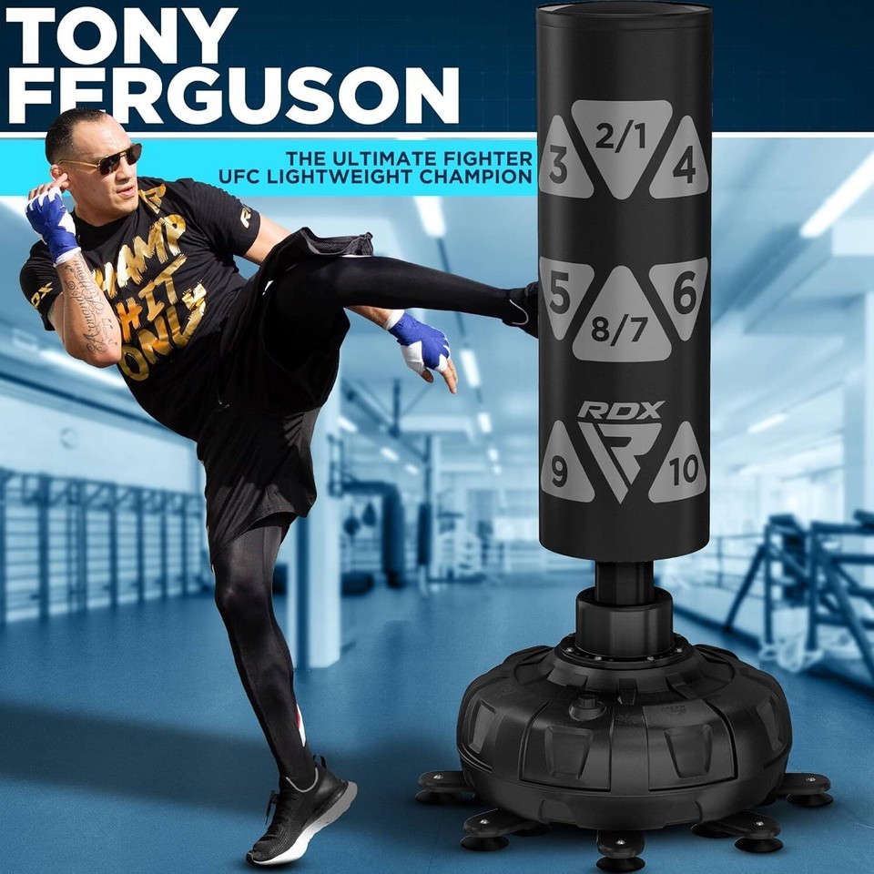 RDX Freestanding Punching Bag for Men, Women, MMA Heavy Pedestal Bag ...