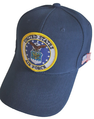 UNITED STATES AIR FORCE Military Ball Cap - N BLUE | eBay