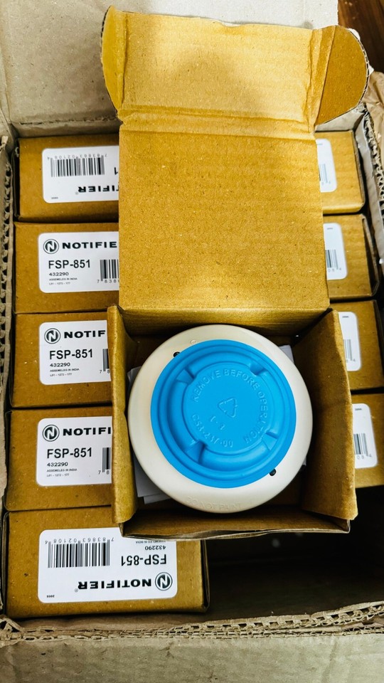 NEW IN BOX NOTIFIER FSP-851 SMOKE DETECTOR FSP 851 FIRE ALARM FREE ...