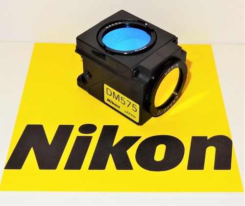 Nikon Green G-1A Fluorescent Microscope Filter Cube for E400/ 600 and ...