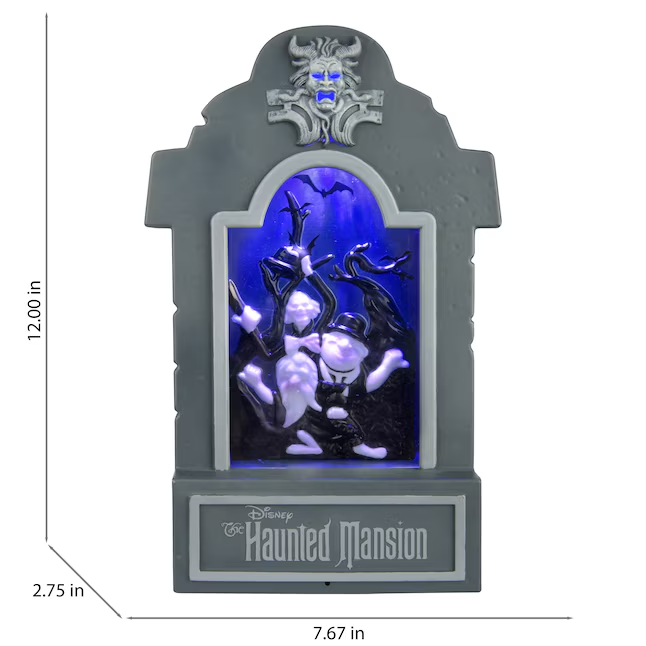 Gemmy Disney 12" Musical LED The Haunted Mansion Hitchhiking Ghosts ...