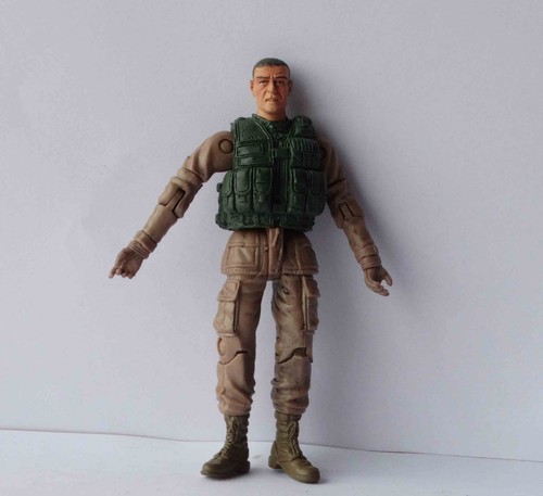 #Ku7~ BBI Elite Force Marine U.S Desert Ops Army action Figure Soldier ...