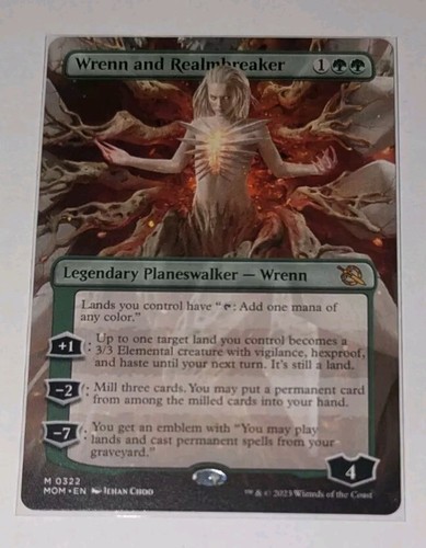 Wrenn and Realmbreaker (Borderless) March of the Machine Regular for ...