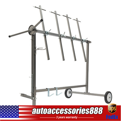 Auto Body Paint Stand Painting Rack Holder Tool Car Door Hood Fender ...