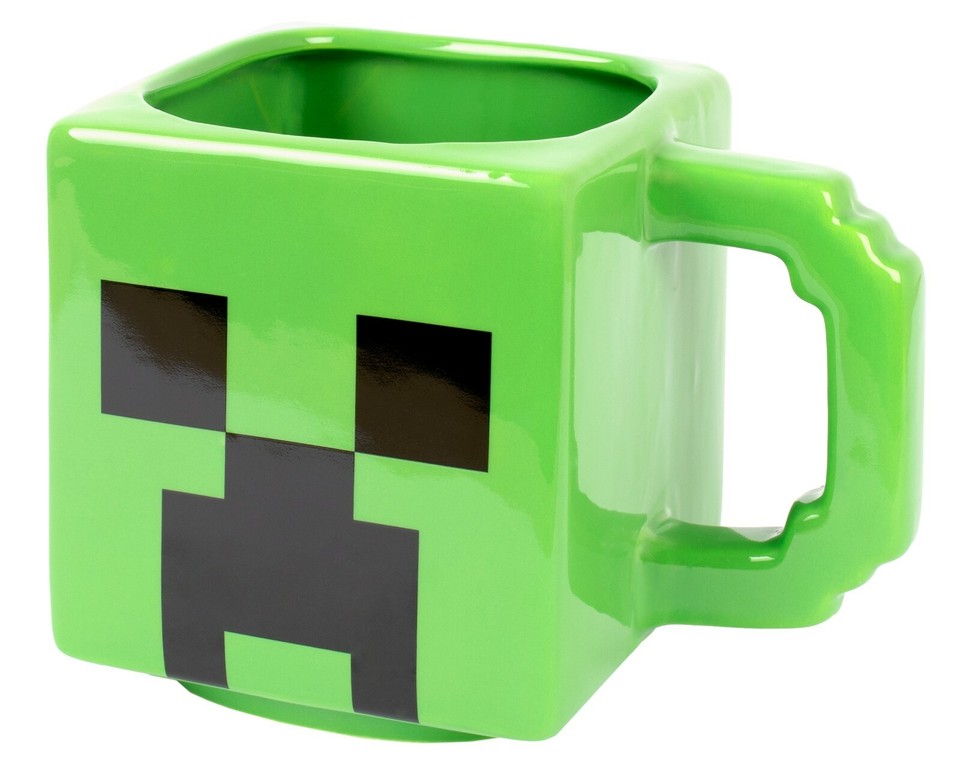 Minecraft Creeper Mug 600ml Ceramic Large Mug Minecraft Christmas Gift ...