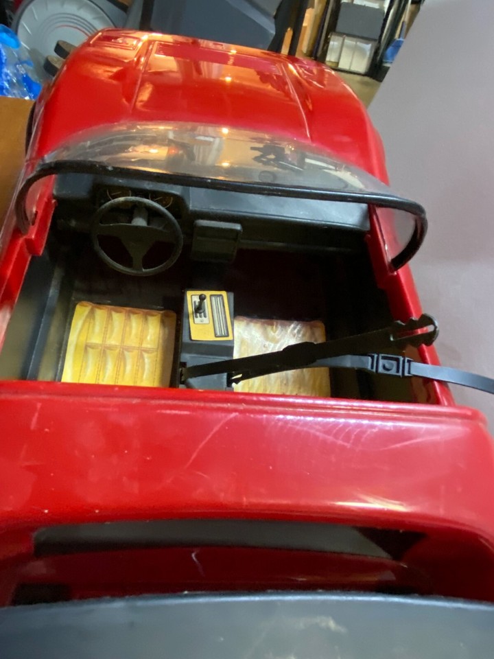 Barbie/Ken 1986 Mattel Red Ferrari - good condition. Comes with 1983 ...