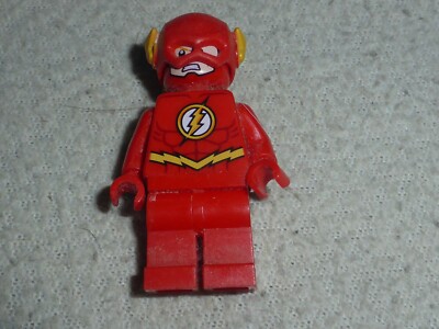 LEGO DC SUPER HEROES THE FLASH MINIFIG FIGURE W HELMET 70698 | eBay