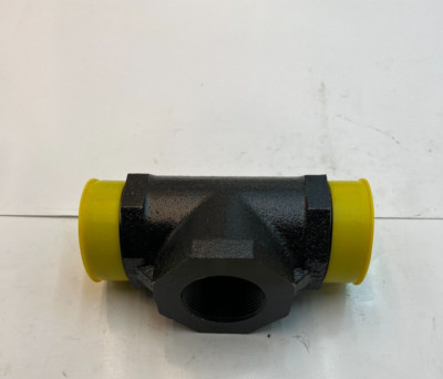 Swivel Tee Fitting Riser Yellow/Black | eBay
