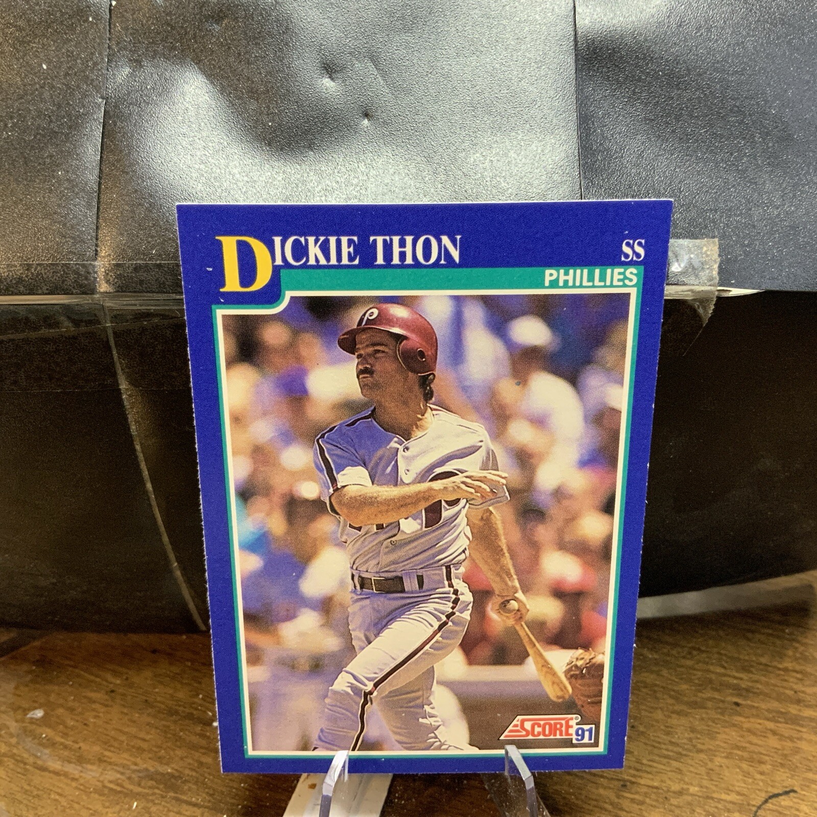 1991 Score Baseball Card Dickie Thon Philadelphia Phillies #103 | eBay