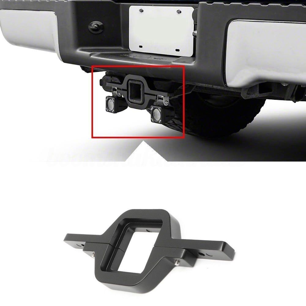 4" inch LED Work Light + Tow Hitch Mount Bracket Backup For Jeep SUV ...