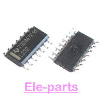 10PCS SN74LS32DR SOP-14 SN74LS32D 74LS32 LS32 SMD Quad 2-input positive ...