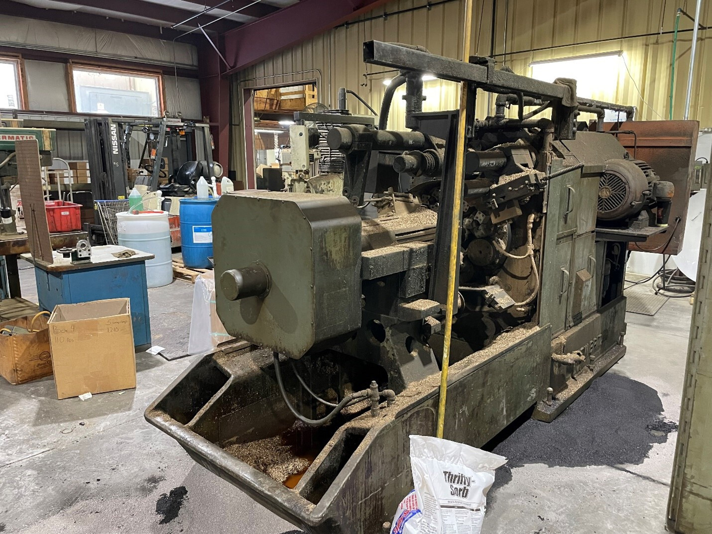 New Britain Model 865, 8 Spindle Hydraulic Chucker Acme Gridley screw ...