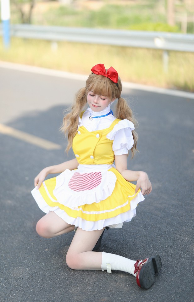Japanese Cute and Adorable Girl Lolita Maid Soft Girl Dress Short Skirt ...