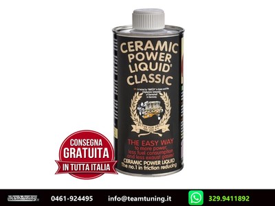 CPL400 Ceramic Power Liquid Classic 400 ML Per Motori Diesel e Benzina ...