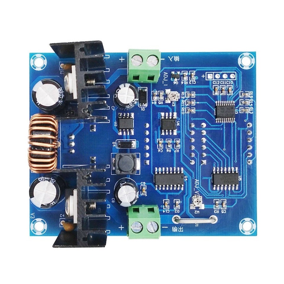 Digital Voltage Current Regulator Module with Real Time Display for DC ...