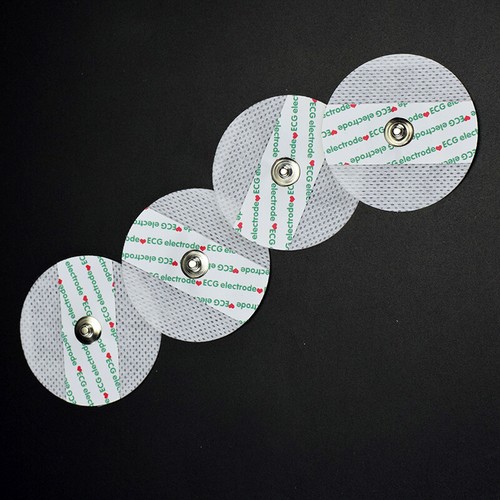 50 Pieces Disposable ECG Electrodes Medical Electrode Patch EKG ...