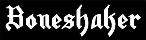 PLAIN Boneshaker VINYL decal for fender or saddle Fit's ALL V Twins and ...