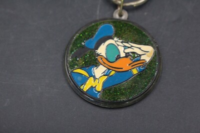 Vintage Mickey & Friends Donald Duck Molded Plastic Keyring Keychain | eBay