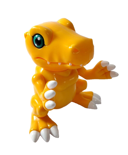 Vintage 1999 Digimon AGUMON Talking Action Figure Toy BANDAI Excellent ...