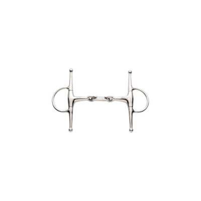 Korsteel Stainless Steel French Link Full Cheek Snaffle Bit | eBay UK