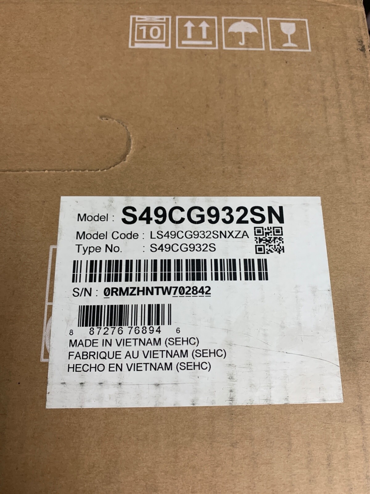 SAMSUNG+49%22+Odyssey+G93SC+Series+OLED+Curved+Gaming+Monitor ...