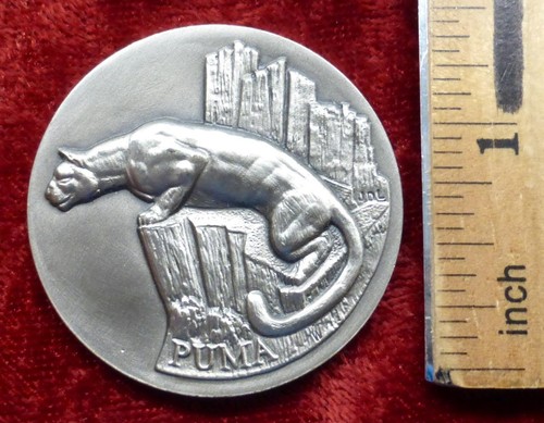 Puma .925 Sterling Silver Medal, Longines Symphonette Sterling, 34.54 ...