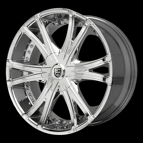 22" Lexani LX12 Chrome Rims Wheels Fit Escalade GMC Yukon Sierra ...