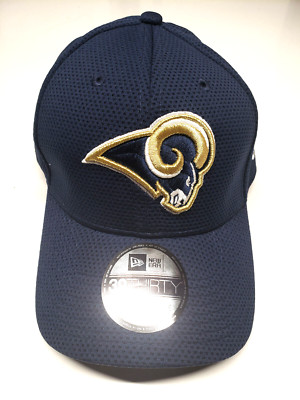 Los Angeles Rams NEW Era 39 Thirty Size Medium Large Blue Cap | eBay